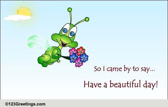 Buzz In A Hello! Free Hello eCards, Greeting Cards | 123 Greetings