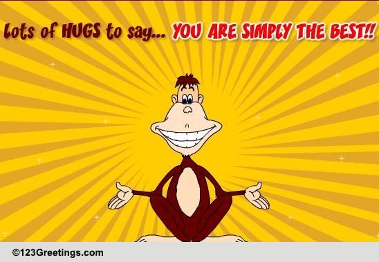 A Hug To Say... Free Hugs & Caring eCards, Greeting Cards | 123 Greetings