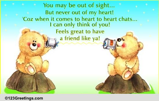 Friendship Between Friends Cards, Free Friendship Between Friends ...