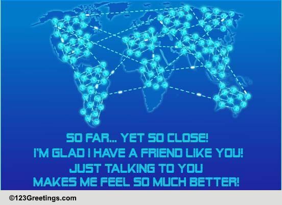 Staying Connected With U! Free Internet Friends eCards, Greeting Cards ...