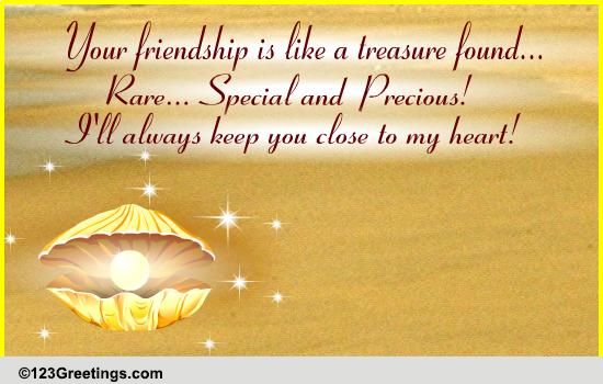 A Rare Friend... Free Quotes & Poetry eCards, Greeting Cards | 123 ...
