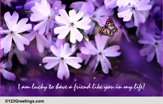 Friends Are Like Flowers... Free Special Friends eCards, Greeting Cards ...