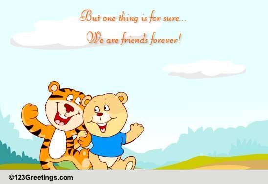 Happiness And Joy All Around! Free Special Friends eCards | 123 Greetings