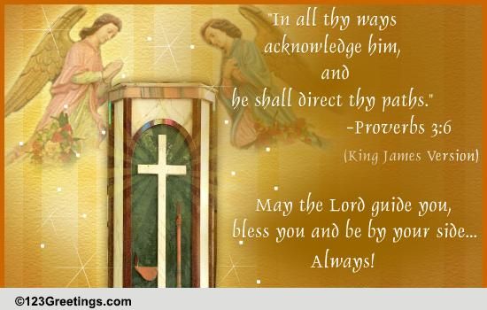 May The Lord Guide You... Free Blessing You eCards, Greeting Cards ...