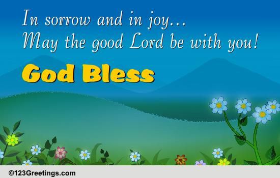 God Bless You! Free Blessing You eCards, Greeting Cards | 123 Greetings