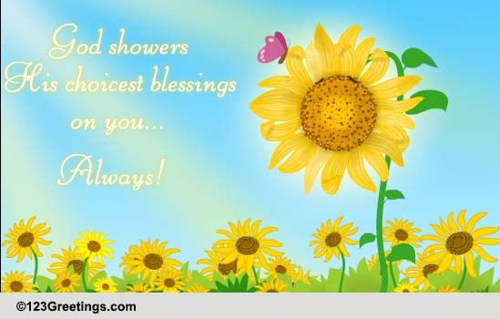 Blessings Of God For You! Free Blessing You eCards, Greeting Cards ...