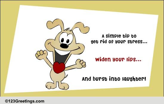 Burst Into Laughter! Free Cheer Up eCards, Greeting Cards | 123 Greetings