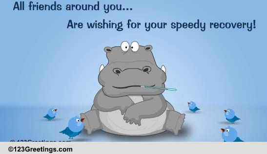 Friends Wishing Speedy Recovery! Free Get Well Soon eCards | 123 Greetings