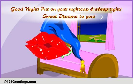 A Special Nightcap! Free Good Night eCards, Greeting Cards | 123 Greetings