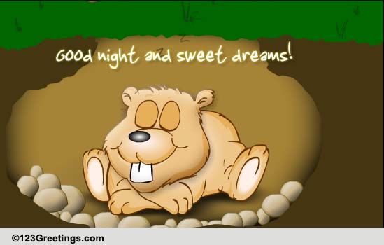 It's Time To Sleep! Free Good Night eCards, Greeting Cards | 123 Greetings