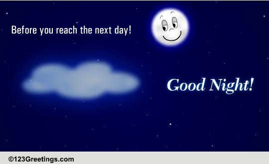 Everyday Good Night Cards, Free Everyday Good Night Wishes | 123 Greetings