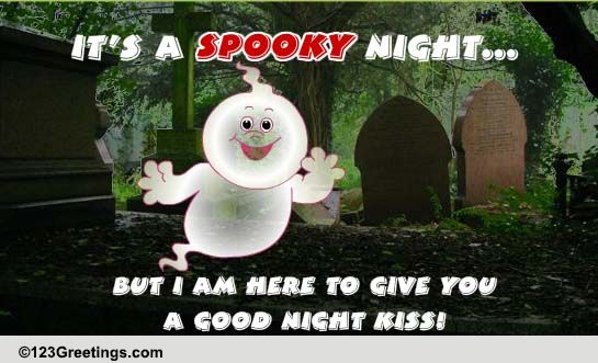 A Spooky Night! Free Good Night eCards, Greeting Cards | 123 Greetings