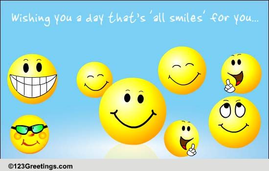 All Smiles! Free Hi eCards, Greeting Cards | 123 Greetings