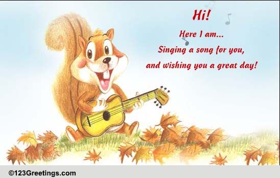 Here I Am! Free Hi eCards, Greeting Cards | 123 Greetings