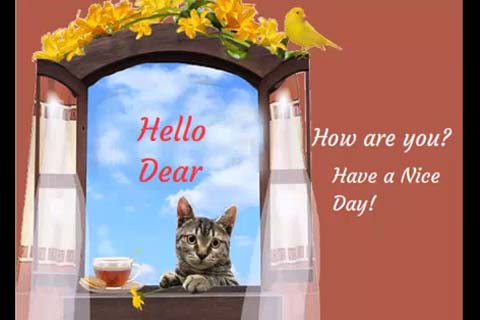 Hello Dear! Free Hi eCards, Greeting Cards | 123 Greetings