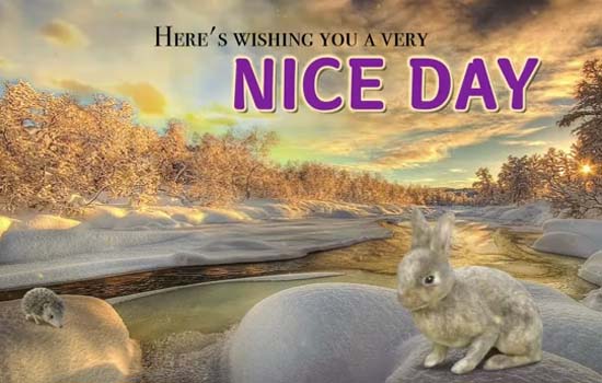 Wishing You A Very Nice Day. Free Have a Great Day eCards | 123 Greetings