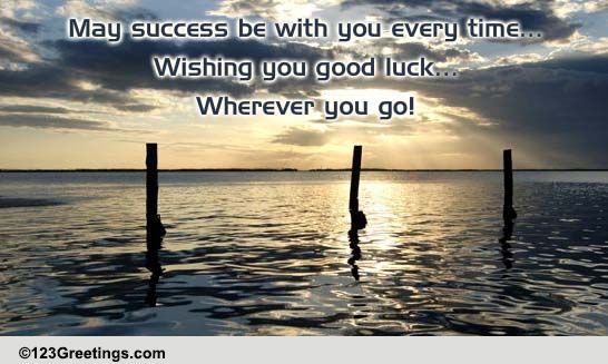 Go Ahead! Free Good Luck eCards, Greeting Cards | 123 Greetings