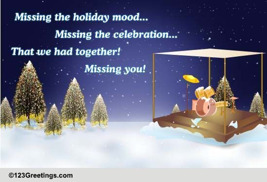 No Fun Without You! Free Miss You eCards, Greeting Cards | 123 Greetings