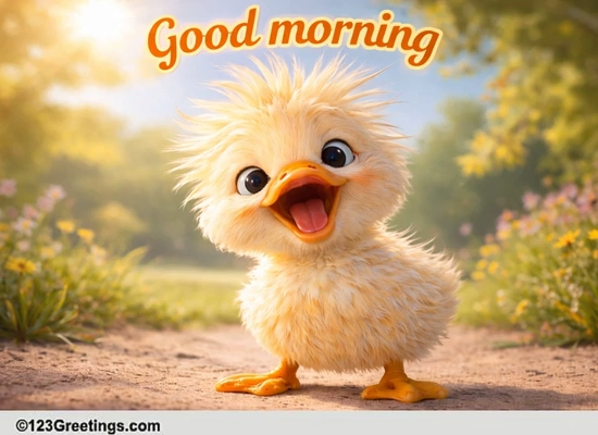 Send This Cute Good Morning Ecard Free Good Morning eCards | 123 Greetings