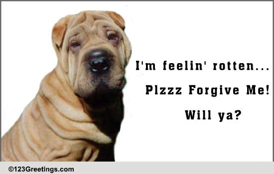 Made A Big Goof Up? Free Sorry eCards, Greeting Cards | 123 Greetings