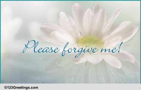 Hurt You! Free Sorry eCards, Greeting Cards | 123 Greetings