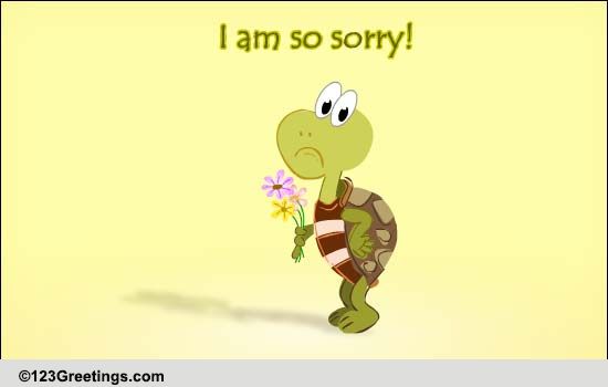 If You Messed It Up... Free Sorry eCards, Greeting Cards | 123 Greetings