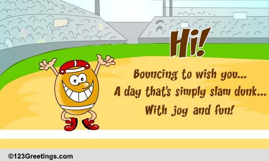 Fun And Joy! Free Sports eCards, Greeting Cards | 123 Greetings