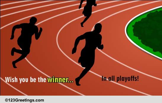 Wish You Be The Winner! Free Sports eCards, Greeting Cards | 123 Greetings
