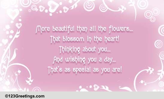 Warm Thoughts! Free Thinking of You eCards, Greeting Cards | 123 Greetings