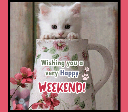 My Cute Weekend Card For You! Free Enjoy the Weekend eCards | 123 Greetings