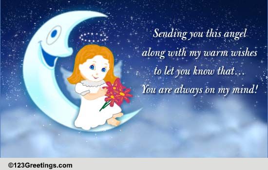 Angel's Warm Wishes! Free Angel eCards, Greeting Cards | 123 Greetings