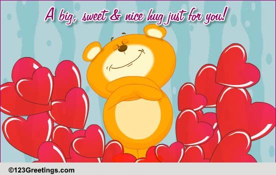 A Big Inspirational Hug... Free Encouragement eCards, Greeting Cards ...