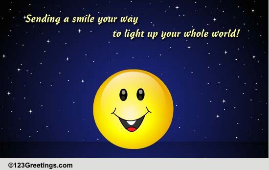 Light Up! Free Encouragement eCards, Greeting Cards | 123 Greetings