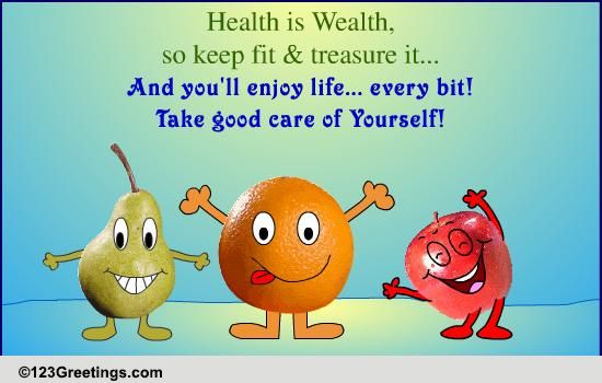 Encourage Your Children To Live Right. Free Health & Wellness eCards ...