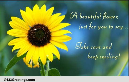 Keep Smiling! Free Health & Wellness eCards, Greeting Cards | 123 Greetings