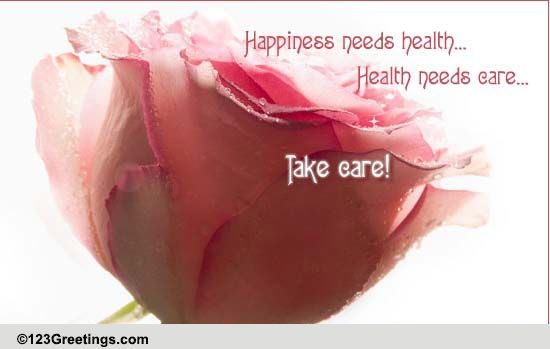 Health Needs Care... Free Health & Wellness eCards, Greeting Cards ...