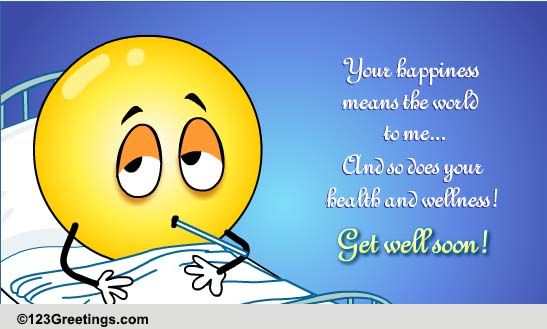 Your Happiness Means The World... Free Health & Wellness eCards | 123 ...