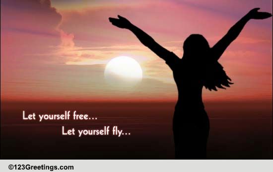 Let Yourself Fly... Free Stress Busters eCards, Greeting Cards | 123 ...