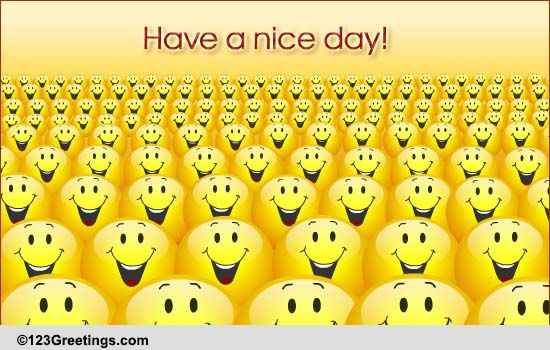 Thousand Of Smileys... Free Stress Busters eCards, Greeting Cards | 123 ...