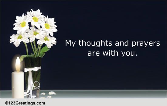 God's Blessings... Free Sympathy & Condolences eCards | 123 Greetings