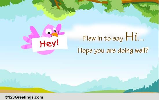 Keep in Touch Hi Cards, Free Keep in Touch Hi Wishes, Greeting Cards ...