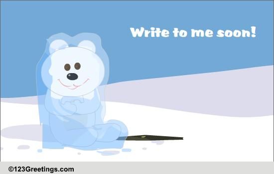 Send Me A Word Soon! Free Keep in Touch eCards, Greeting Cards | 123 ...