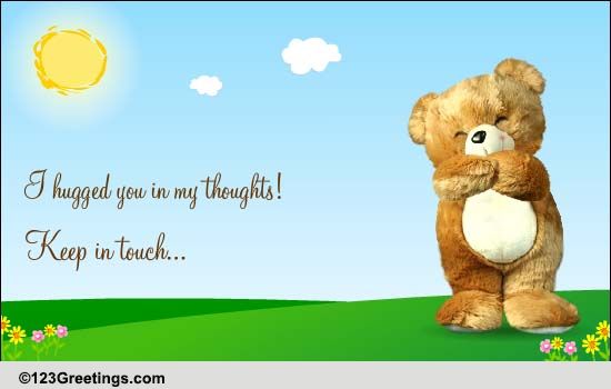 Keep in Touch Cards, Free Keep in Touch Wishes, Greeting Cards | 123 ...