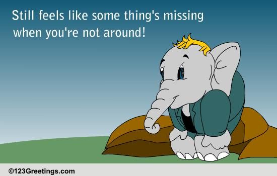 Miss You! Free Miss You eCards, Greeting Cards | 123 Greetings