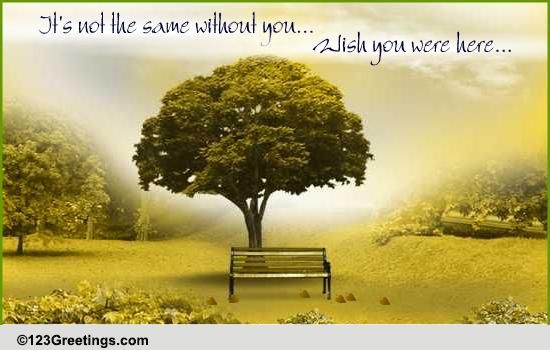 Missing Someone? Free Thinking of You eCards, Greeting Cards | 123 ...