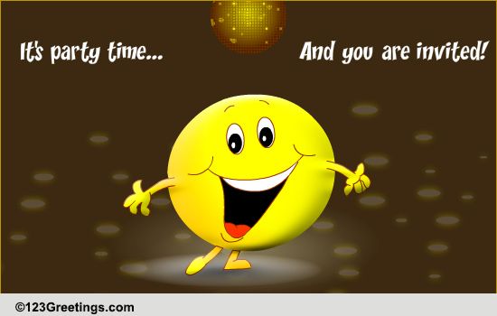 It's Party Time! Free Business & Formal eCards, Greeting Cards | 123 ...
