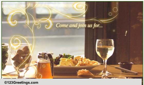 Join Us! Free Party Invitations eCards, Greeting Cards | 123 Greetings