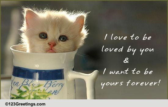 Love Me! Free Cute Love eCards, Greeting Cards | 123 Greetings