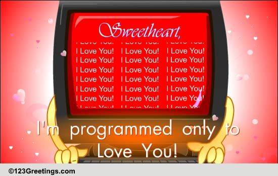 A Love Letter! Free Cute Love eCards, Greeting Cards | 123 Greetings