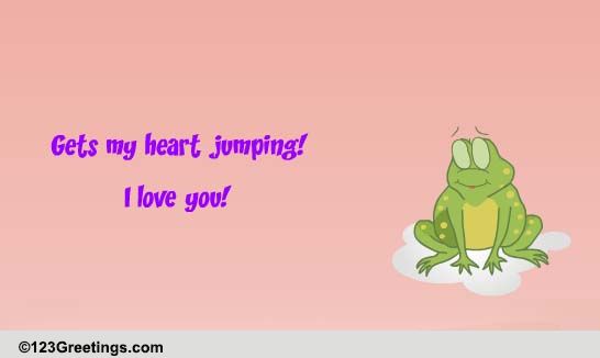 A Kiss On Your Cheeks! Free Cute Love eCards, Greeting Cards | 123 ...